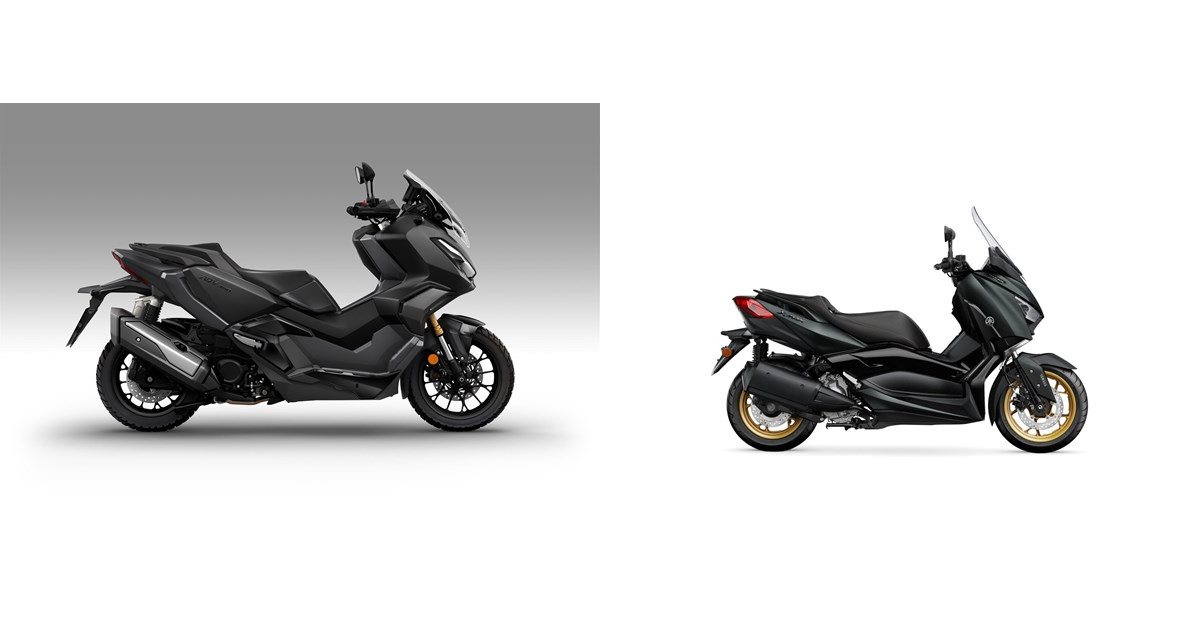 Confronto tra moto Honda ADV350 2024 VS. Yamaha XMAX 300 Tech MAX 2022