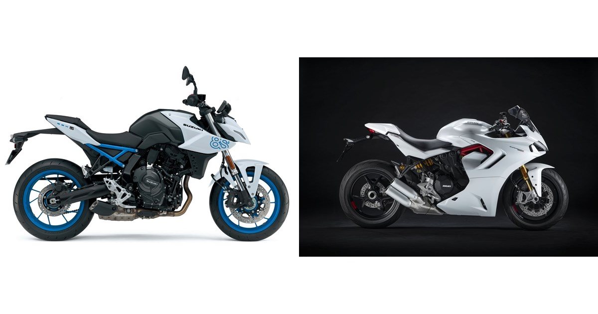 Suzuki GSX-8S 2024 vs Ducati SuperSport 950 S 2021