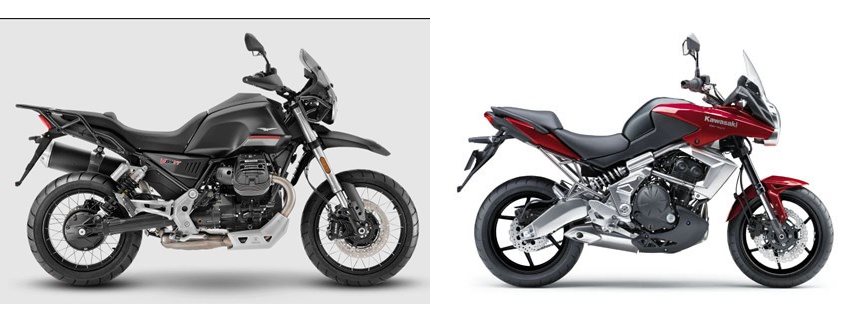 Moto Guzzi V85 TT 2023 vs Kawasaki Versys 650 2011