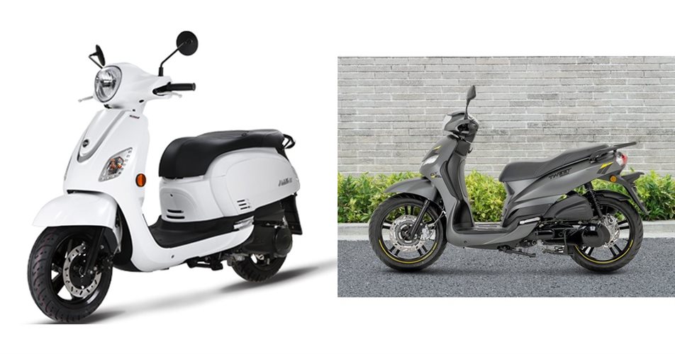Motorrad Vergleich Sym Fiddle III 200i 2022 vs. Peugeot Tweet 200 GT 2022