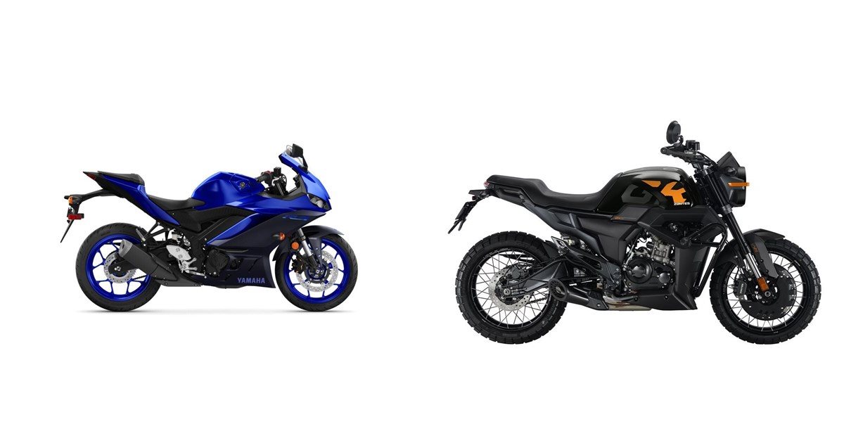 Yamaha R3 2023 vs Zontes 125 GK 2024