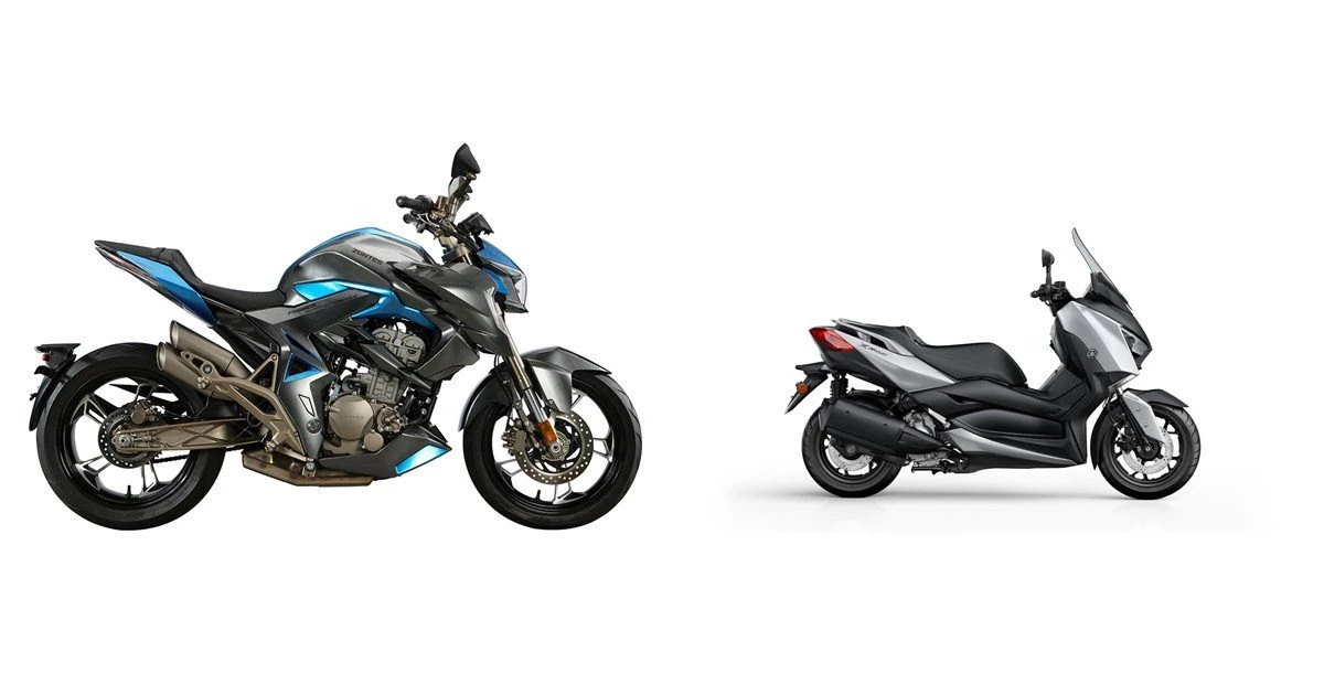 Zontes 310 R 2020 vs Yamaha XMAX 300 2020