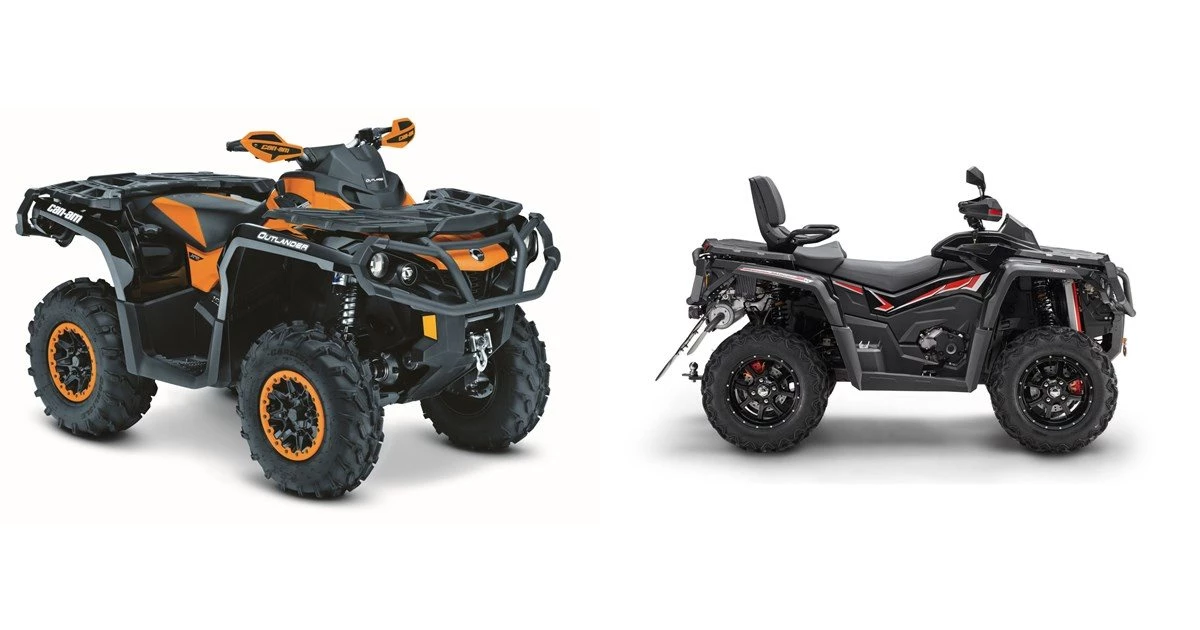 Can-Am Outlander 1000 XT-P 2015 vs ODES Pathcross Max 1000 2022