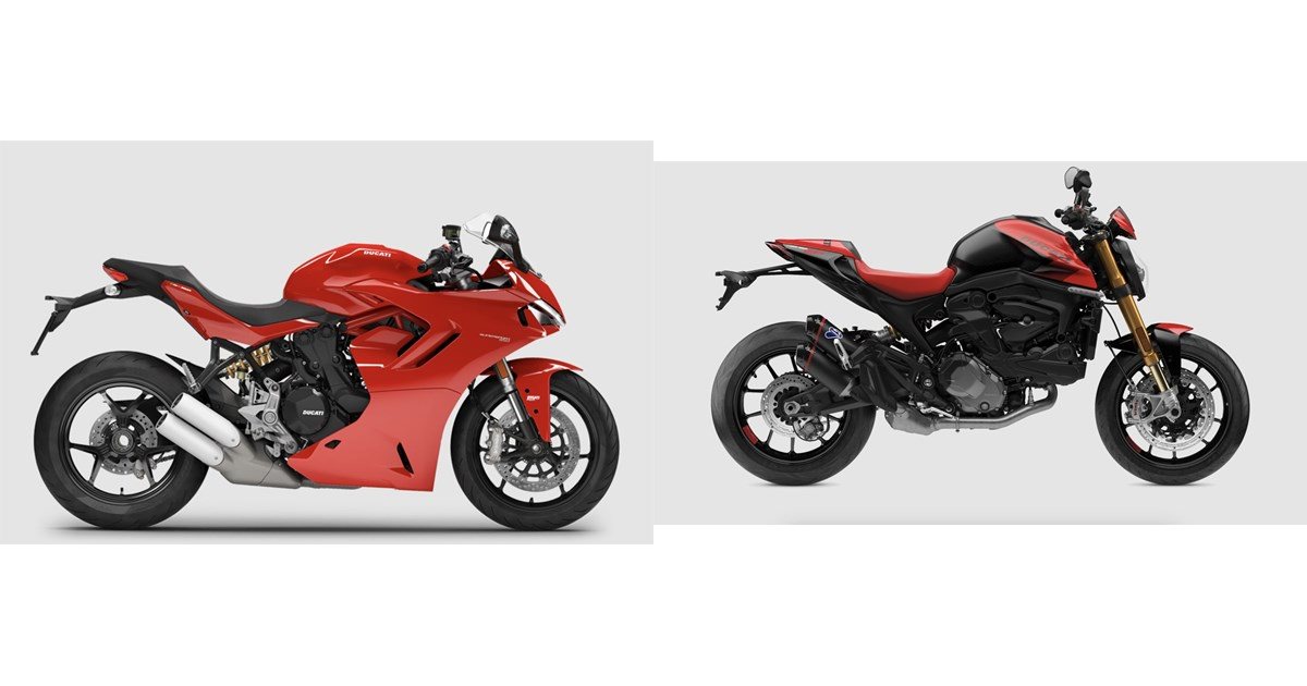 Ducati SuperSport 950 2024 vs Ducati Monster SP 2024