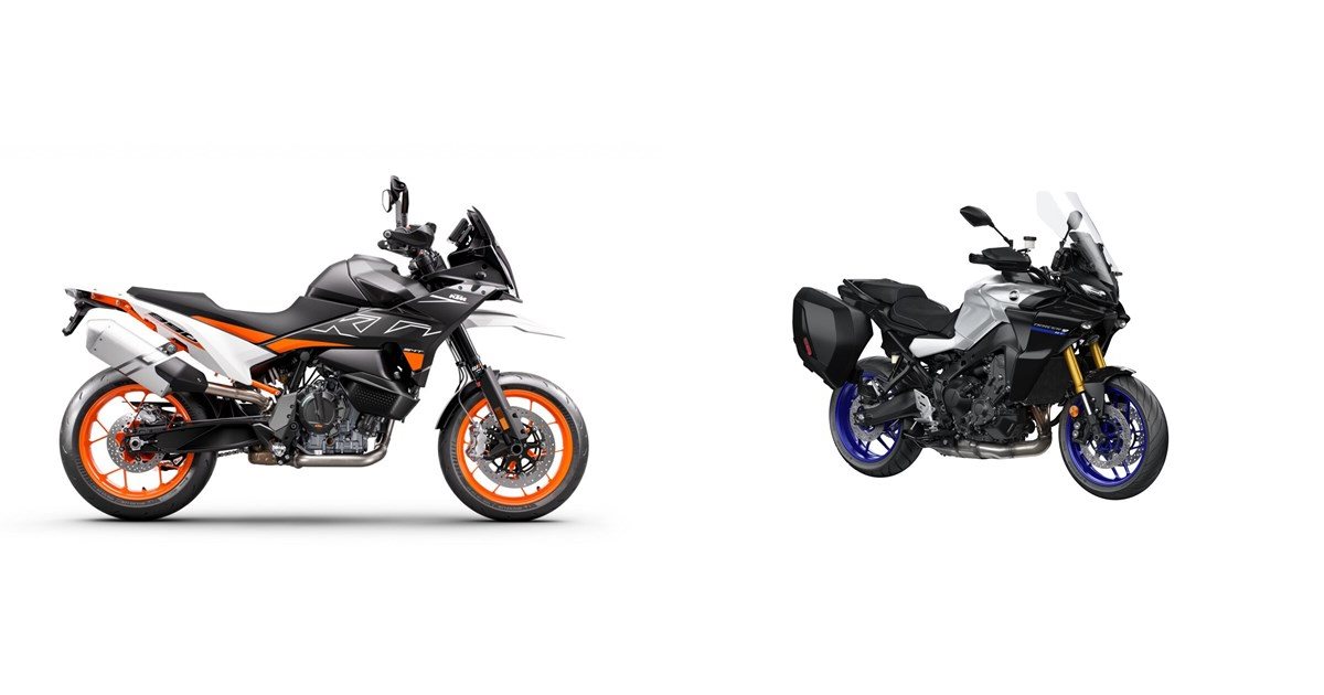 Motorrad Vergleich KTM 890 SMT 2024 vs. Yamaha Tracer 9 GT 2021