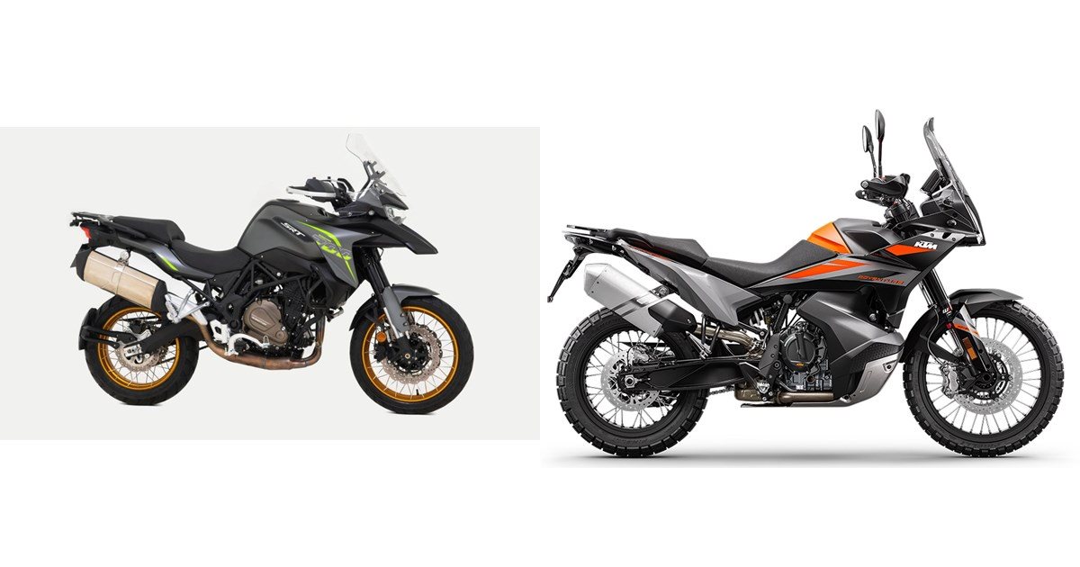 QJ Motor SRT 700 X 2023 vs KTM 890 Adventure 2024