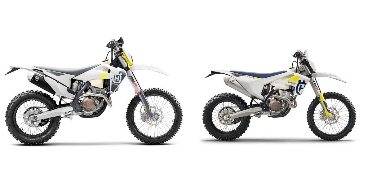 Motorrad Vergleich Husqvarna FE 250 2022 vs. Husqvarna FE 350 2019