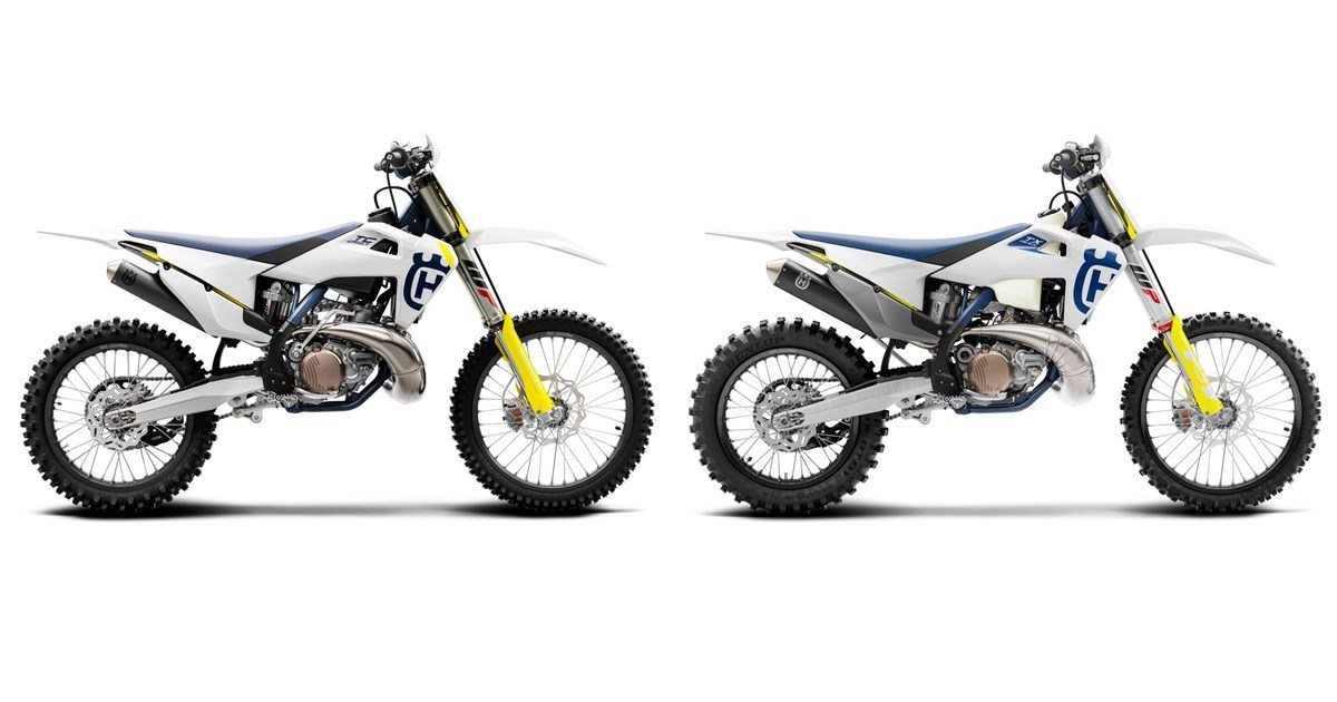 Motorrad Vergleich Husqvarna TC 250 2019 vs. Husqvarna TX 300i 2020