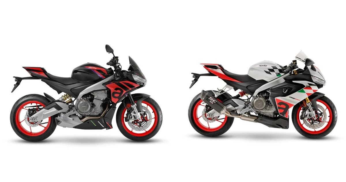 Motorrad Vergleich Aprilia Tuono 660 Factory 2024 vs. Aprilia RS 660 Extrema 2024