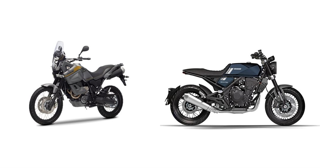Motorrad Vergleich Yamaha XT660Z Tenere 2013 vs. Brixton Crossfire 500 2023