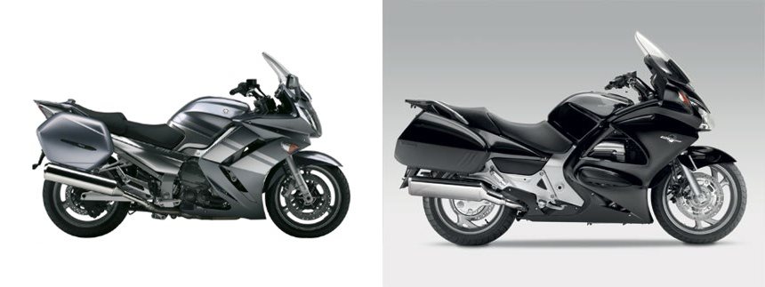 Motorrad Vergleich Yamaha FJR1300A 2007 vs. Honda ST 1100 Pan-European 2009