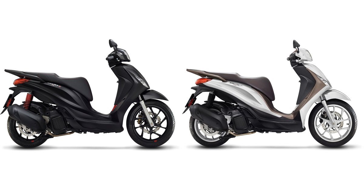 Motorrad Vergleich Piaggio Medley 125 S 2024 vs. Piaggio Medley 125 2021