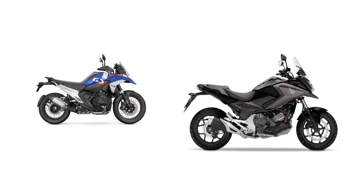 Motorrad Vergleich BMW R 1300 GS 2024 vs. Honda NC750X DCT 2020