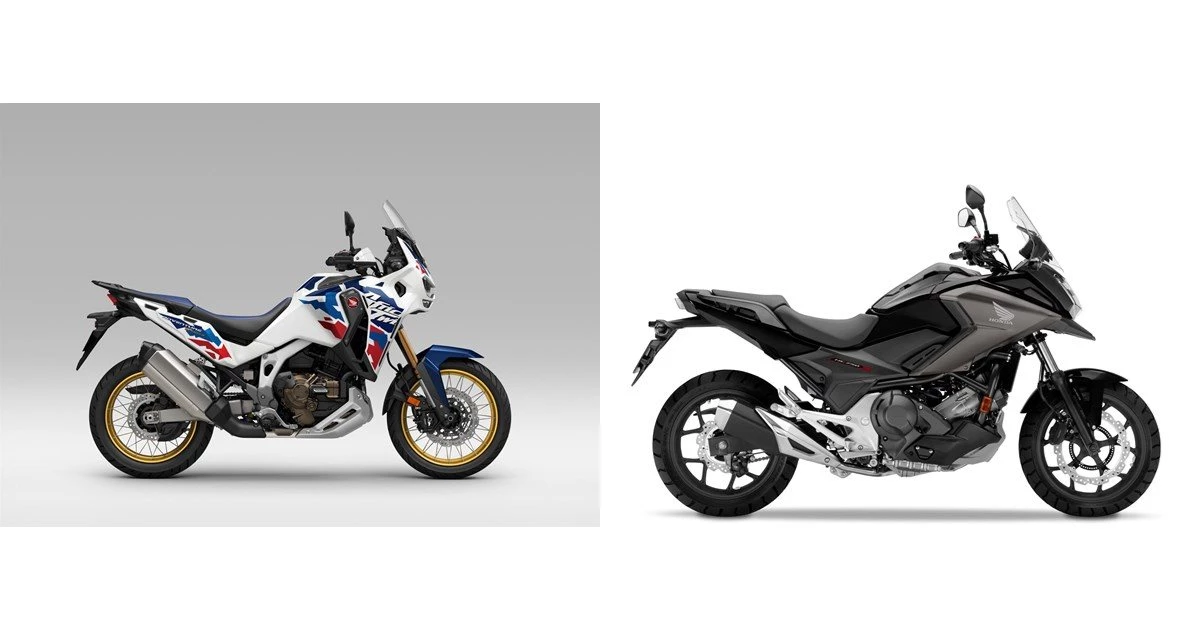 Honda CRF1100L Africa Twin Adventure Sports DCT 2024 vs Honda NC750X DCT 2020