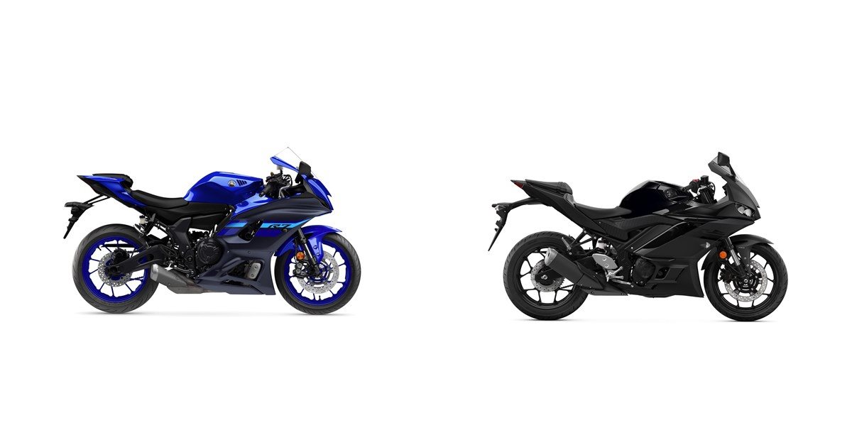 Yamaha R7 2024 vs Yamaha YZF-R3 2020