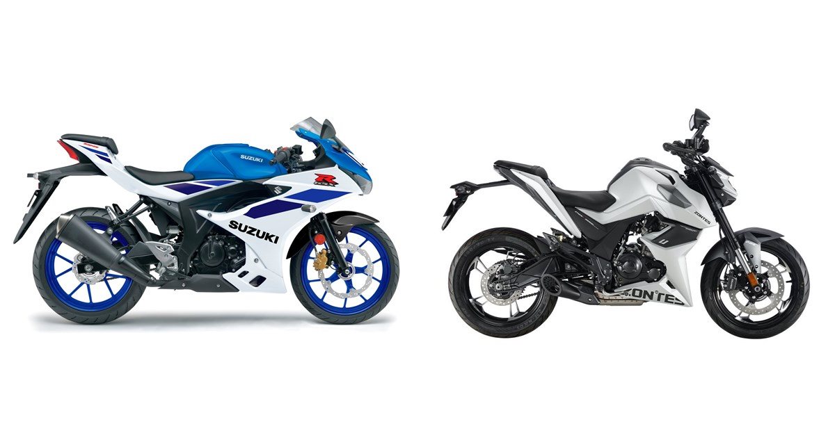 Suzuki GSX-R 125 2024 vs Zontes 125 U 2024