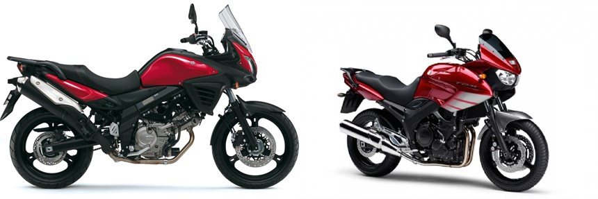 Motorrad Vergleich Suzuki V-Strom 650 2016 vs. Yamaha TDM 900 2010