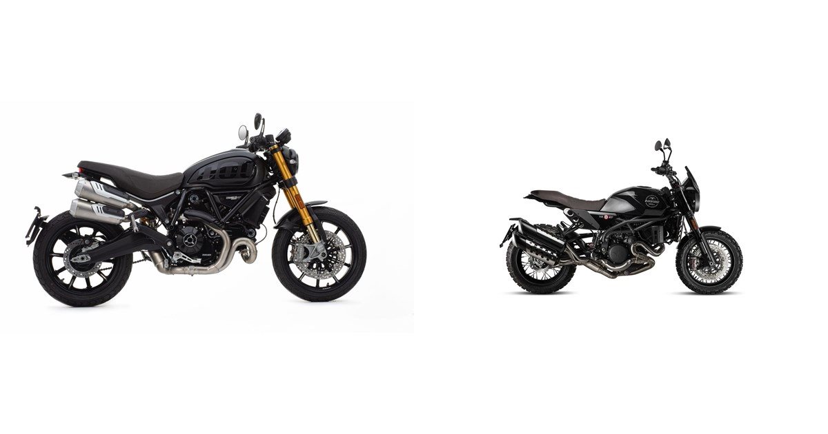 Ducati Scrambler 1100 Sport PRO 2021 vs Moto Morini Super Scrambler 2022