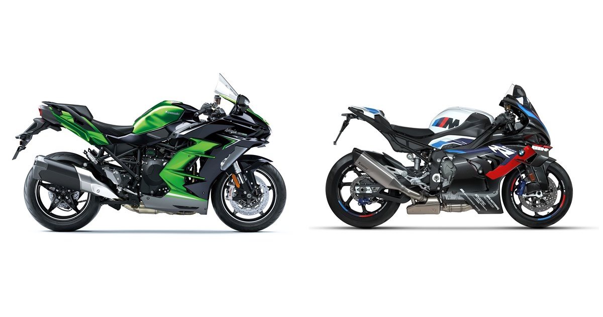 Kawasaki Ninja H2 SX SE 2024 vs BMW M 1000 RR 2023