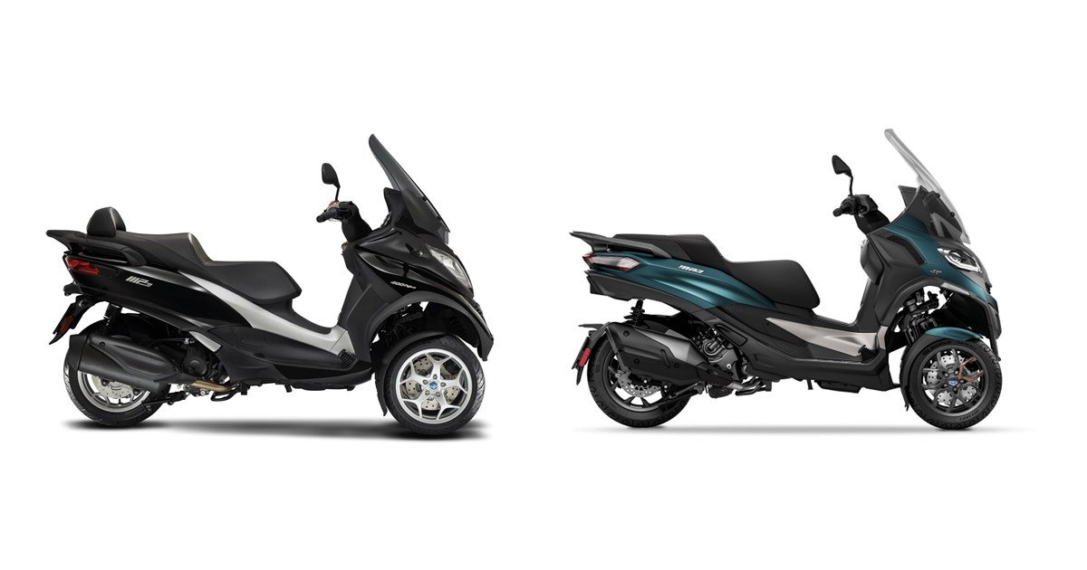 Piaggio MP3 400 2022 vs Piaggio MP3 530 HPE Exclusive 2024