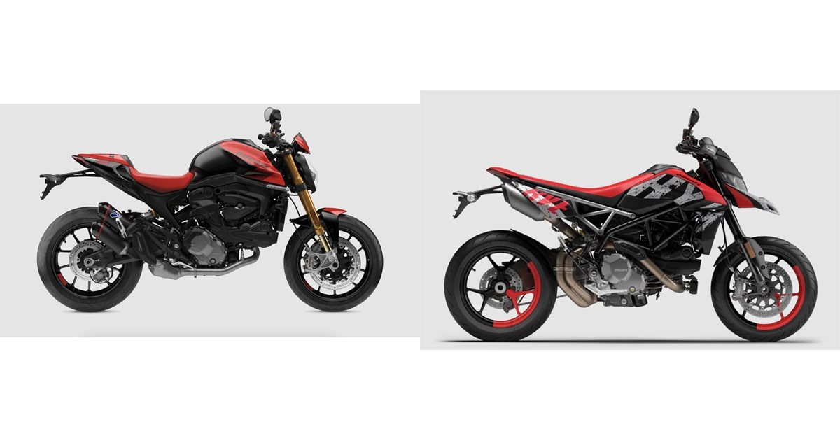 Ducati Monster SP 2024 vs Ducati Hypermotard 950 RVE 2024
