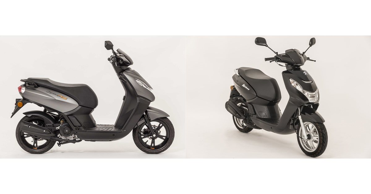 Motorrad Vergleich Peugeot Kisbee 50 RS 2T 2017 vs. Peugeot Kisbee 50 ...