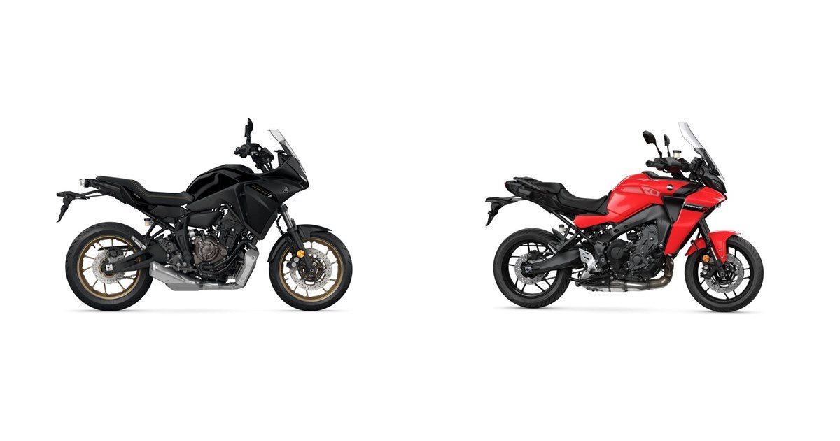 Motorrad Vergleich Yamaha Tracer 7 2024 vs. Yamaha Tracer 9 2024