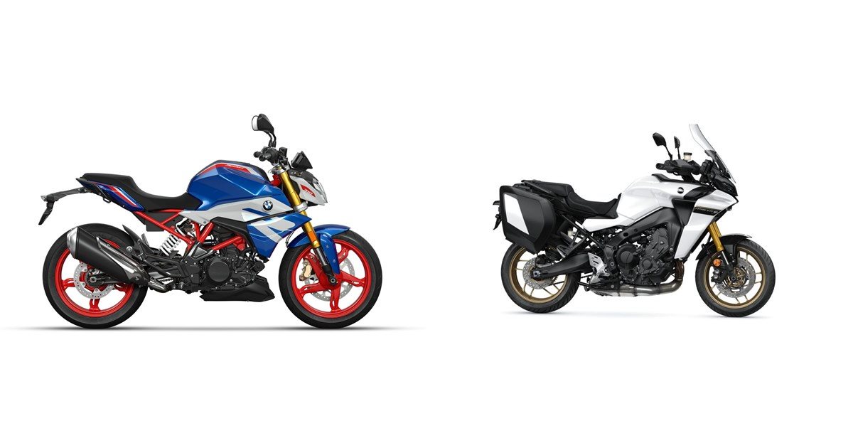 BMW G 310 R 2024 vs Yamaha Tracer 9 GT 2024