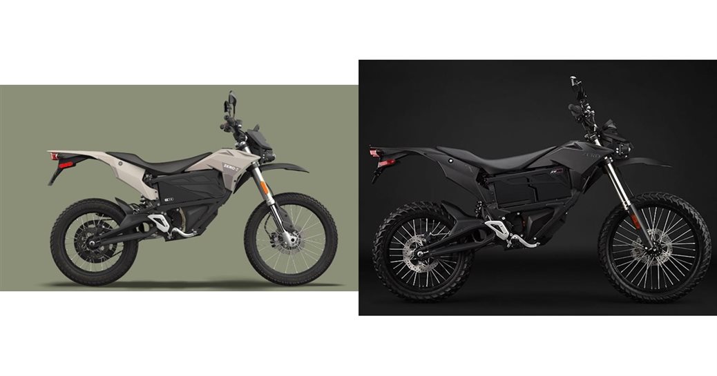 Motorrad Vergleich Zero FX 2022 vs. Zero FX ZF2.8 2015