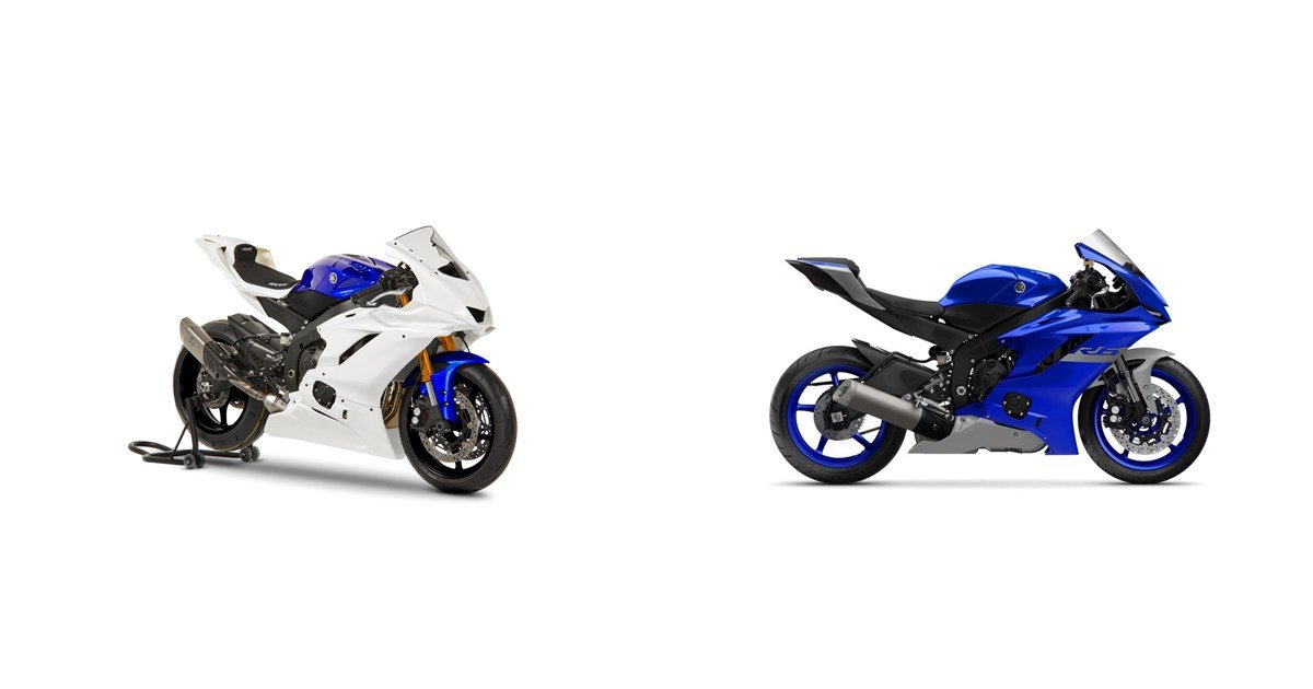 Yamaha R6 GYTR 2023 vs Yamaha YZF-R6 RACE 2021
