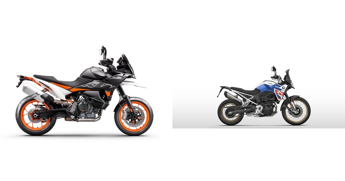 Motorrad Vergleich KTM 890 SMT 2024 vs. BMW F 900 GS 2024