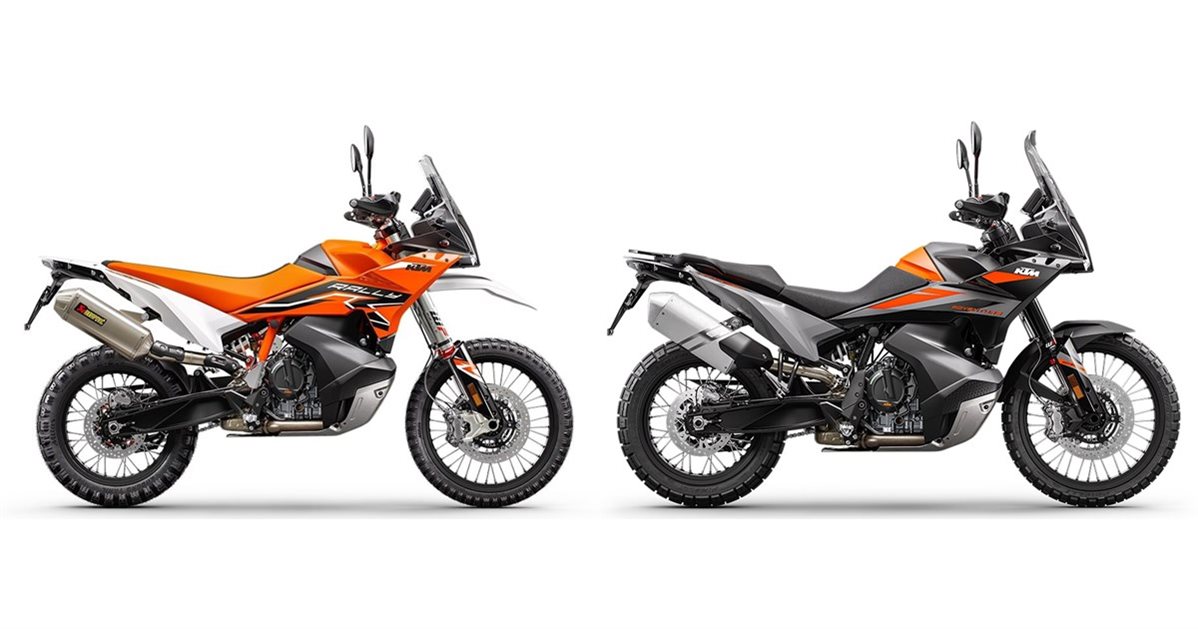 KTM 890 Adventure R Rally 2024 vs KTM 890 Adventure 2024