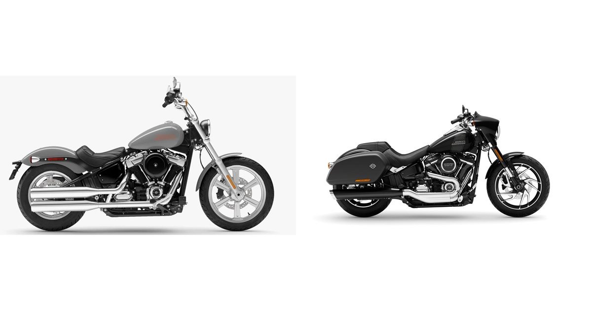Motorrad Vergleich Harley-Davidson Softail Standard FXST 2024 vs. Harley-Davidson Softail Sport ...