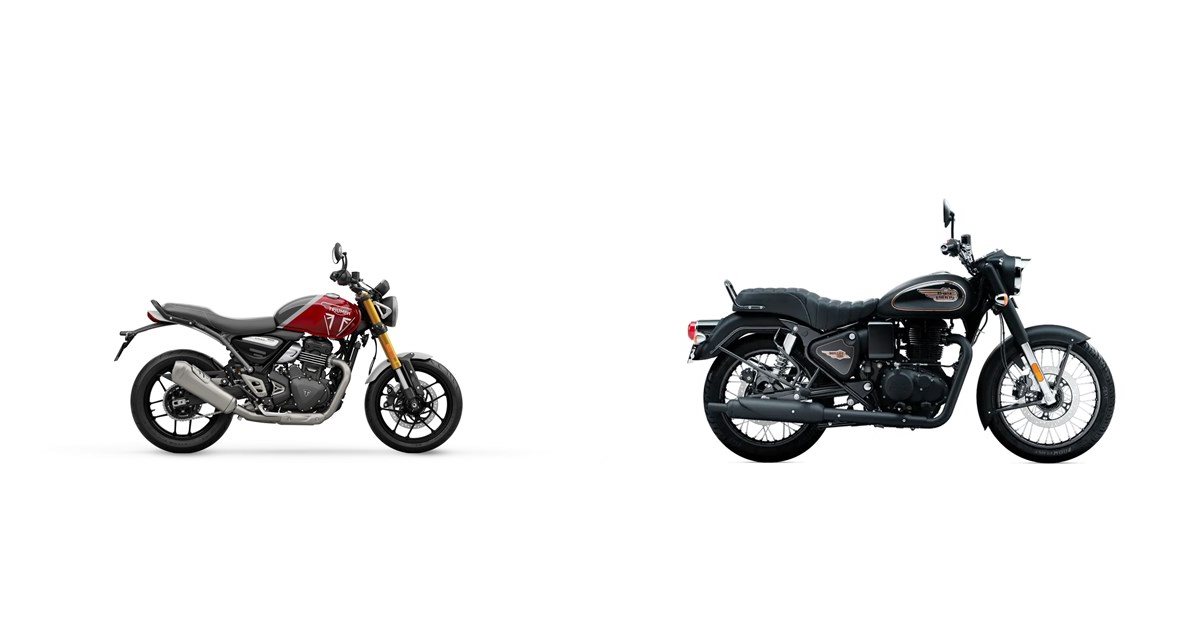 Triumph Speed 400 2024 vs Royal Enfield Bullet 350 2024
