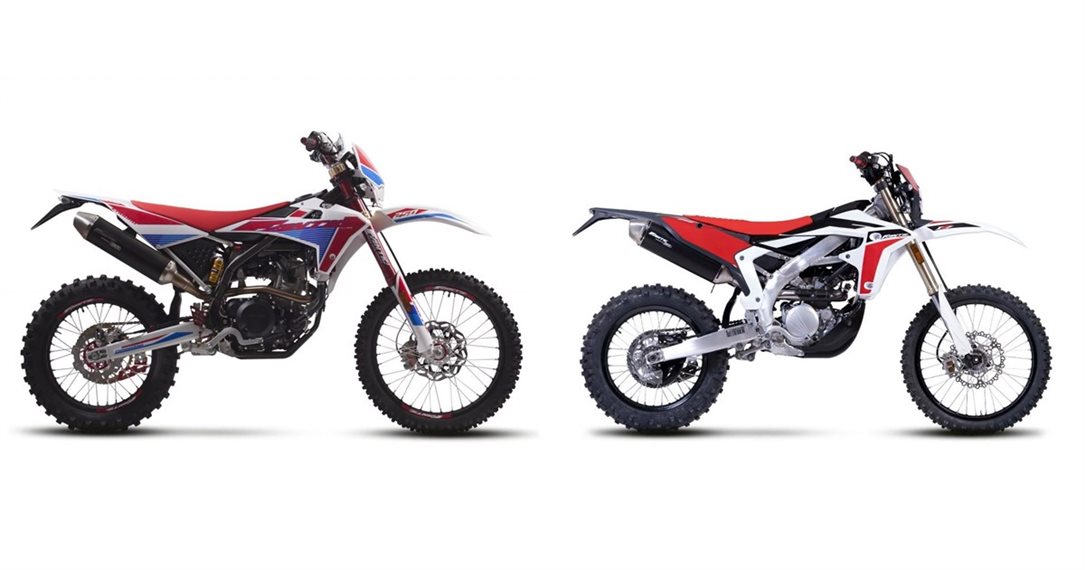 Motorrad Vergleich Fantic 250E Competition 2020 vs. Fantic XEF 250 2021