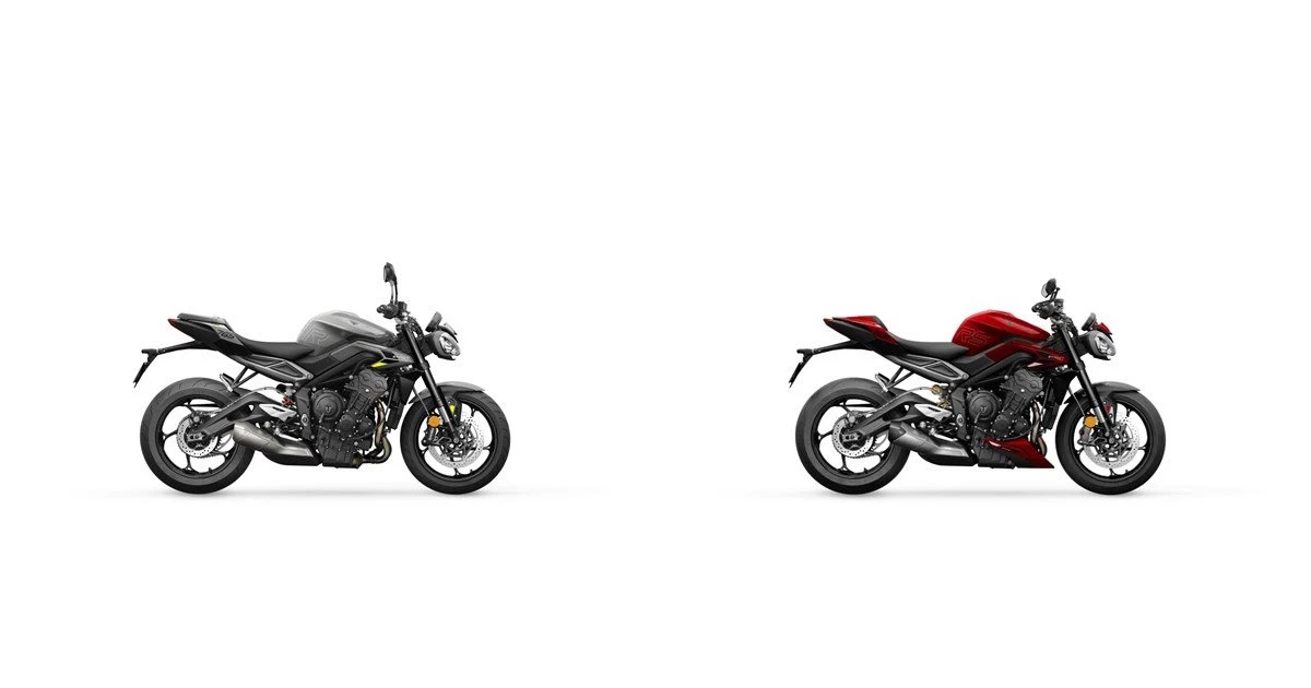 Motorrad Vergleich Triumph Street Triple 765 R 2023 vs. Triumph Street ...