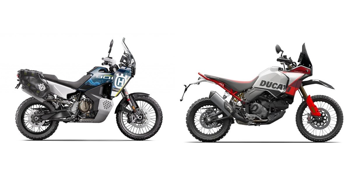 Husqvarna Norden 901 Expedition 2023 vs Ducati DesertX Rally 2024