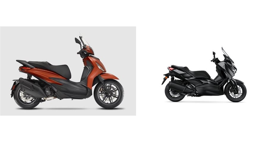 Piaggio Beverly 400 S 2024 vs Yamaha XMAX 300 Tech MAX 2024