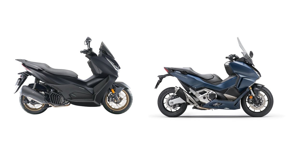 Zontes 125 D 2024 vs Honda Forza 750 2021