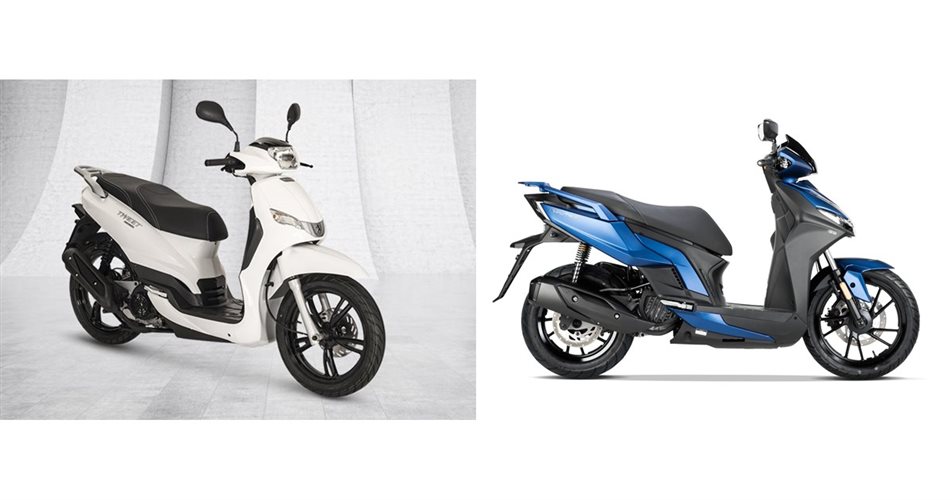 Motorrad Vergleich Peugeot Tweet 125 Active 2024 Vs Kymco Agility S