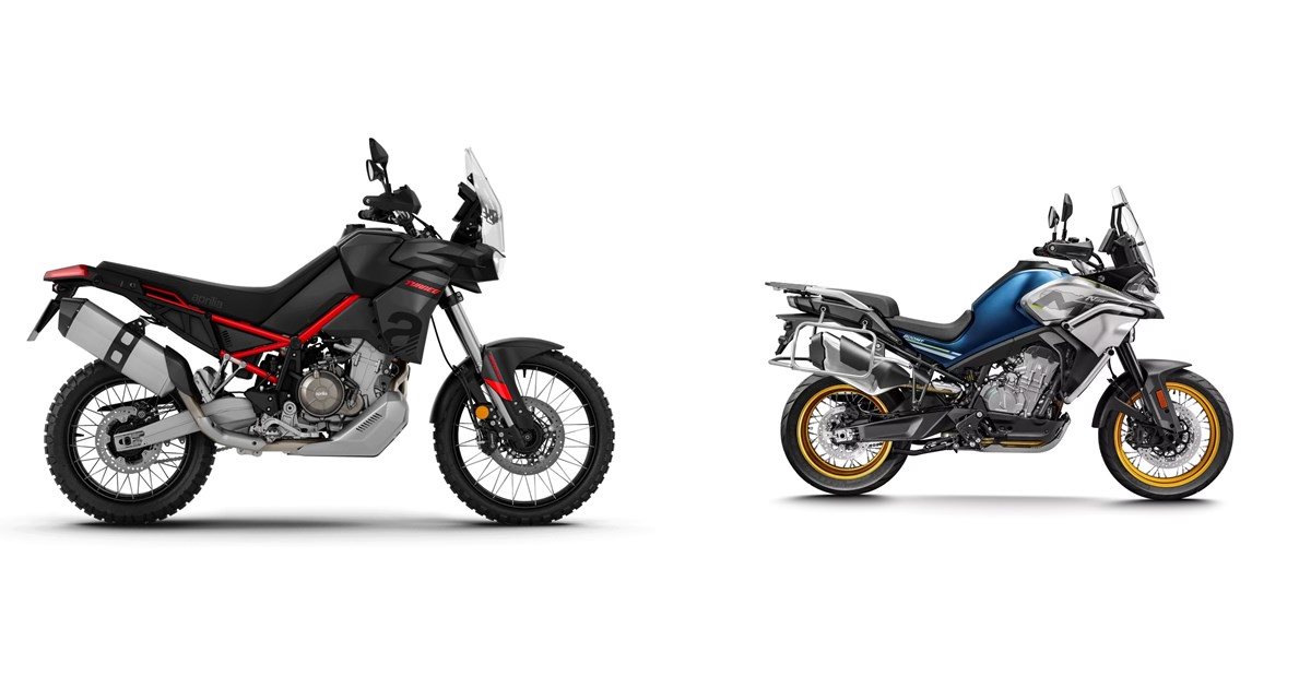 Motorrad Vergleich Aprilia Tuareg 660 2024 vs. CFMOTO 800MT Touring 2024