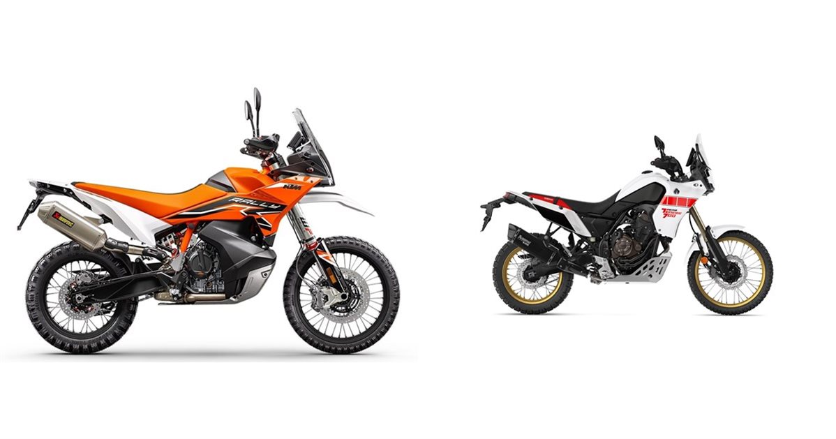 KTM 890 Adventure R Rally 2024 vs Yamaha Tenere 700 Rally Edition 2024