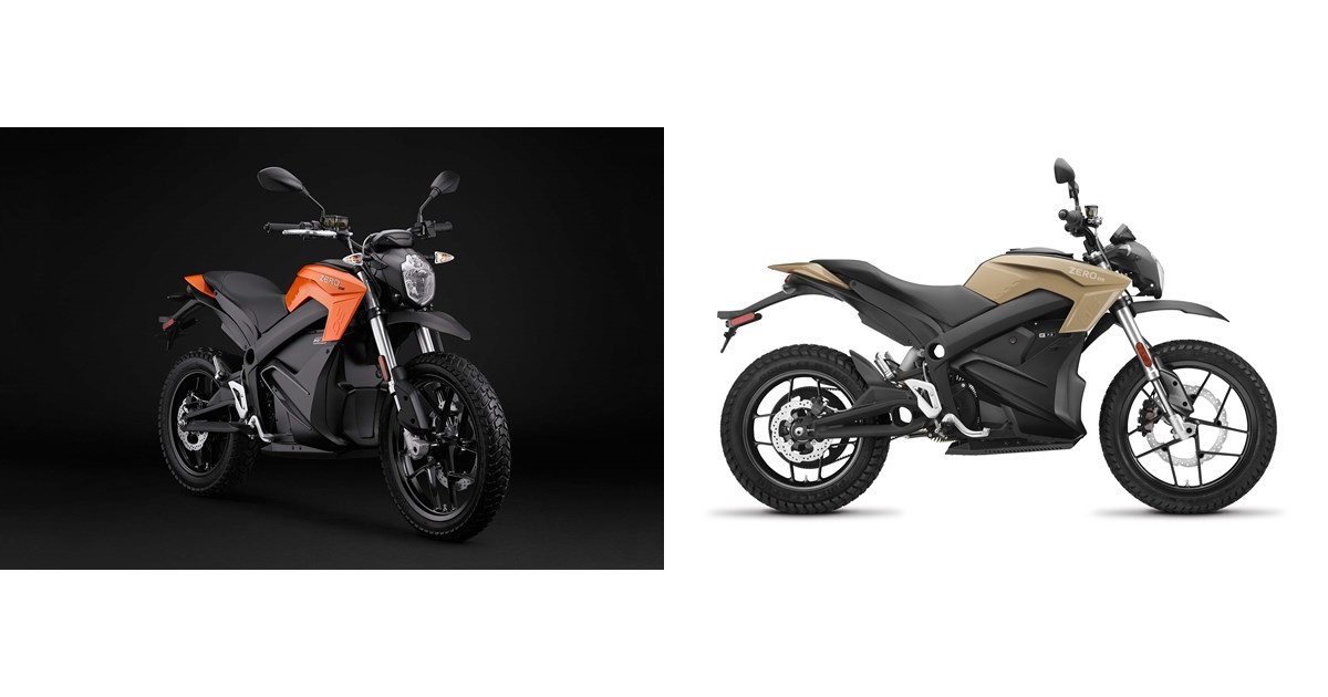 Motorrad Vergleich Zero DS 2017 vs. Zero DS 2019