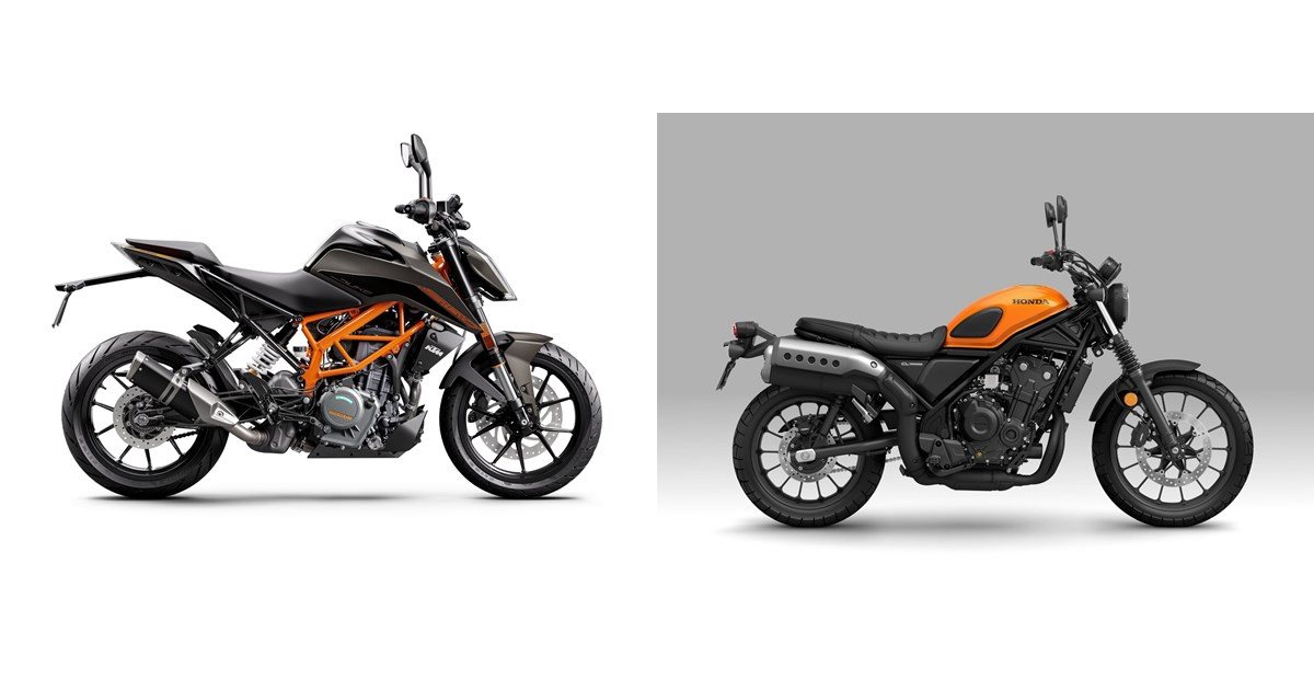 KTM 390 Duke 2023 vs Honda CL500 2024
