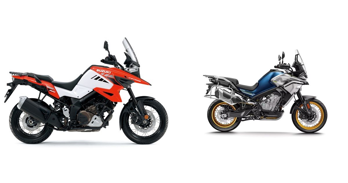 Motorrad Vergleich Suzuki V Strom 1050 Xt 2022 Vs Cfmoto 800mt Touring