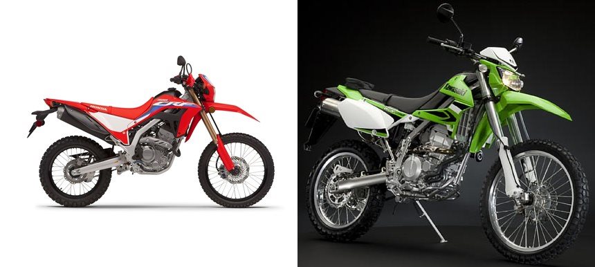 Honda CRF300L 2024 vs Kawasaki KLX 250 2009