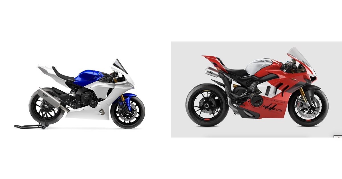 Yamaha R1 GYTR 2024 vs Ducati Panigale V4 R 2024