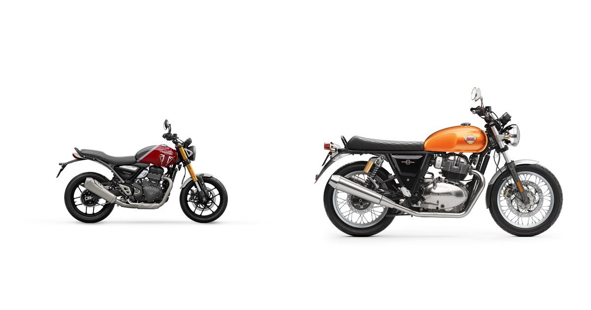 Triumph Speed 400 2024 vs Royal Enfield Interceptor 650 2018