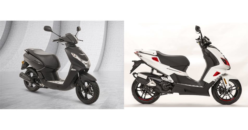 Motorrad Vergleich Peugeot Kisbee 50 4t Black Edition 2022 Vs Peugeot