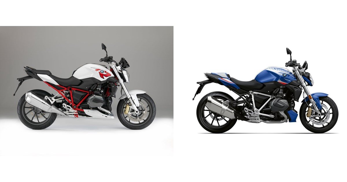 Motorrad Vergleich BMW R 1200 R 2015 vs. BMW R 1250 R 2023
